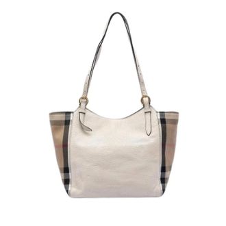 Burberry Pre-owned Canterbury Shoulder Bag - Femme - Pre-owned - Blanc - Taille: ONE Size