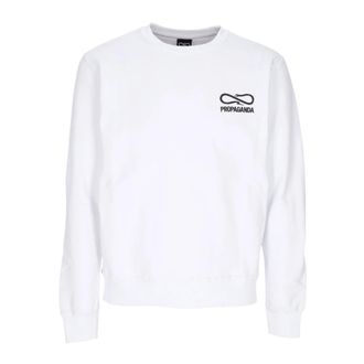 PROPAGANDA Lang&auml;rmeliges Sweatshirt mit Rundhalsausschnitt - - Sweatshirts & Hoodies - Herren - Wei&szlig; - XL