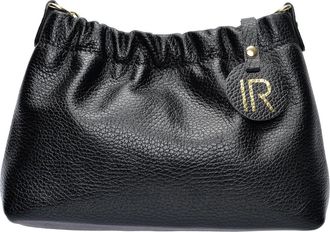 Isabella Rhea Schwarz Rindsledertasche