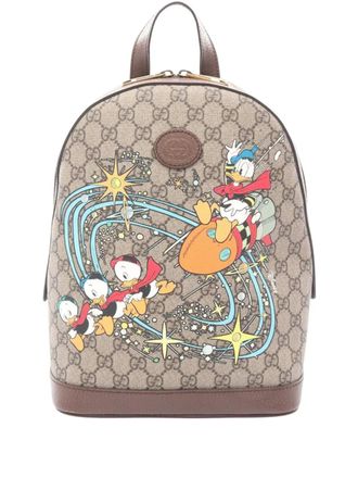 Gucci sac &agrave; dos Disney Donald Duck Supreme (2000-2015) - Marron