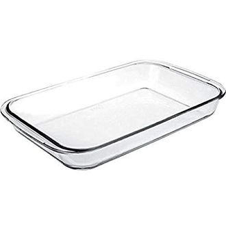 Ibili Ibili 480730 Kristall Plat Rectangulaire Aluminium Transparent 30 x 18 x 5 cm