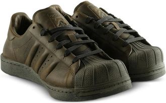 adidas 3-Stripes Leather Sneaker - Brown