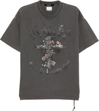Ksubi Thorned Ekcess T-Shirt - Grau