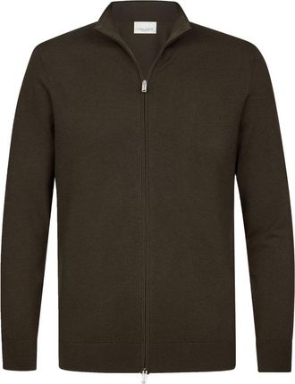 Profuomo Leichte Strickjacke mit Tencel und Seide in