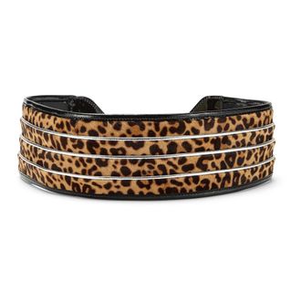 Philipp Plein Leopard Belt - - Accessories - Damen - Braun - 85 CM