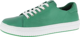 Andrea Conti Damen Low Top Sneaker, grün, 41 EU