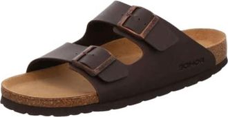 Rohde GRADO Pantoufles pour homme, pantoufles, sandales, chaussures d&eacute;t&eacute;, chaussures de loisirs, Mocca 72, 48 EU