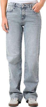 Noisy May Damen Nmyolanda Nw Wide Jeans Az277lg FWD Noos Hose, Light Grey Denim, 25W / 32L EU