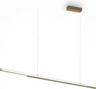 Pier Import Pier Import - Suspension design led - double barre dor&eacute;e minimaliste salem