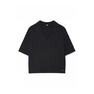 Gustav Femme, Pulls, Noir, Taille: 44 FR Maille col V