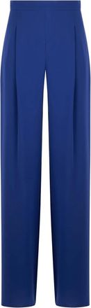 Max Mara Femme, Pantalons, Bleu, Taille: 40 FR Pantalon Cady L&eacute;ger