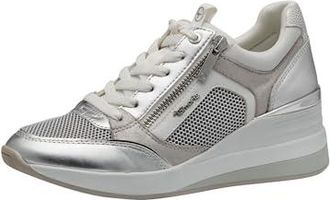 Tamaris Baskets pour Femme 1-23703-41 - Silver Comb, 38 EU, Silver Comb, 38 EU