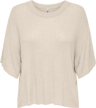 Only Onltara Ss Rib O-Neck Top KNT