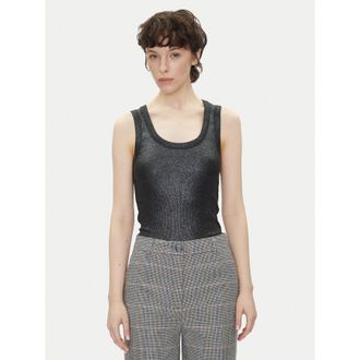 Pepe Jeans London Top Lacey PL505993 Schwarz Slim Fit