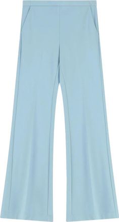 Imperial Femme, Pantalons, Bleu, Taille: 44 FR Pantalone a zampa