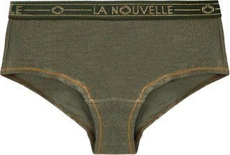 La Nouvelle Shorty Judith Lurex Vert
