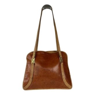 Fendi Pre-owned Sac &agrave; main Peekaboo - Femme - Pre-owned - Brun - Taille: ONE Size