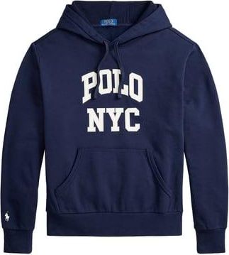 Polo Ralph Lauren Hoodie imprim&eacute; en coton m&eacute;lang&eacute;