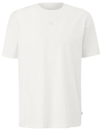 QS by s.Oliver Herren 2149313 Logoshirt, White 01D0, XS