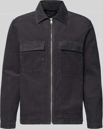 Marc O'Polo Regular Fit Hemdjacke aus reiner Baumwolle