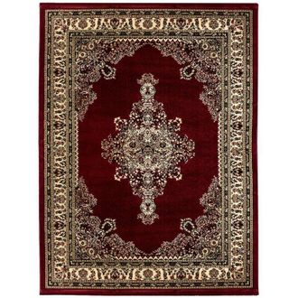 Marrakesh Marrakesh - Tapis Salon Chambre Oriental Marocain Classique casa (Rouge - 240x340cm)