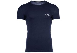Emporio Armani T-Shirt Herren T-Shirt 2er Pack Baumwolle BOLD MONOGRAM (Packung, 2er Pack)
