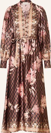 Neo Noir Neo Noir Satinkleid Nova Mit R&uuml;schen schwarz