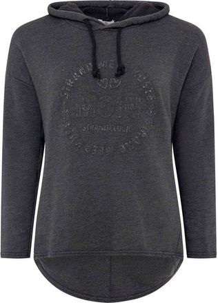 Zwillingsherz Hoodie Moin Kapuze, Kordelzug, Langarm, maritimer Schriftzug