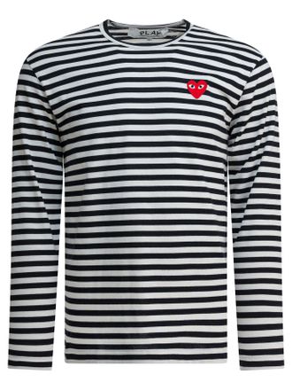 Comme Des Gar&ccedil;ons Cotton Crewneck T-shirt