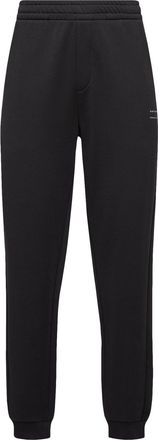 Moncler Moncler Pantalon De Surv&ecirc;tement En Molleton De Coton &Agrave; Logo, Homme, Noir, Taille: Xl
