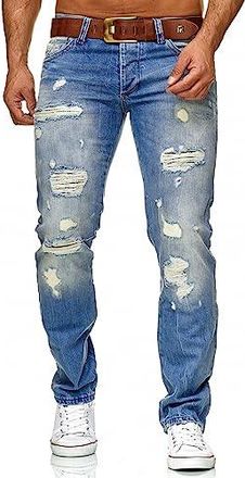 Red Bridge Redbridge Jeans Droit Homme - Bleu - Blau (Blue) - FR : W31/L32 (Taille Fabricant: 31/32)