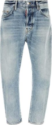Dsquared2 Homme, Jeans, Bleu, Taille: S Denim Bro Jeans