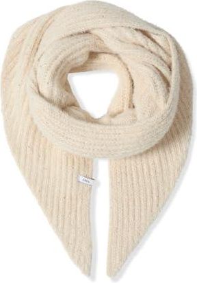 Cecil Foulard triangulaire pour femme - Avec paillettes - Blanc crème - 5706591