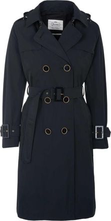 Herno Klassischer Trenchcoat - - Coats - Damen - Schwarzk - 3XS