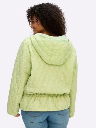 Sheego Allwetterjacke Kapuzenjacke Langarm