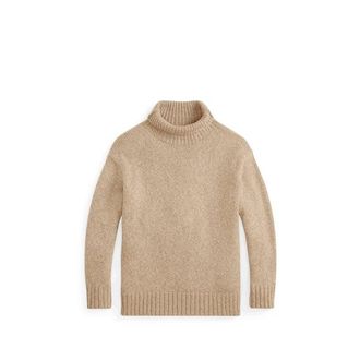 Polo Ralph Lauren Pull col roul&eacute; en laine et cachemire