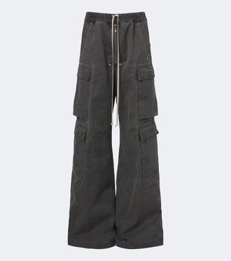 Rick Owens Pantalon cargo DRKSHDW Jumbo Belas en coton