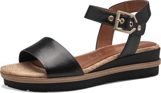 Tamaris Damen Klassische Ballerinas, Frauen Flats,Comfort Lining,TOUCHit-Fußbett,Slip-ons,klassisch elegant,Ballerinen,Black,38 EU