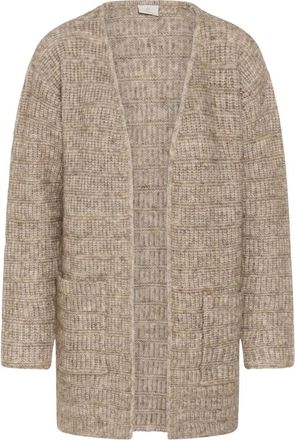 Kaffe Martine Cardigan - - Knitwear - Damen - Beige - XS