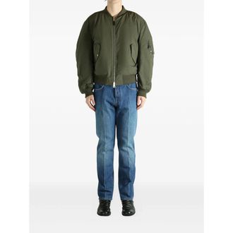 Givenchy Cotton-Polyamide Bomber Jacket - Green