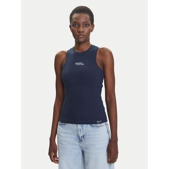 Pepe Jeans London Top Red Bull Racing Logo RL500011 Dunkelblau Slim Fit