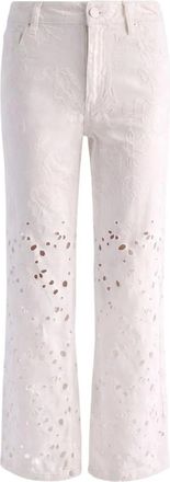 Alice & Olivia Femme, Jeans, Blanc, Taille: W26 Chic