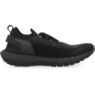 HUGO BOSS Homme, Chaussures, Noir, Taille: 43 EU Motion Sock Trainers