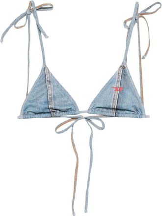 Diesel Tie Detail Triangle Bikini Top