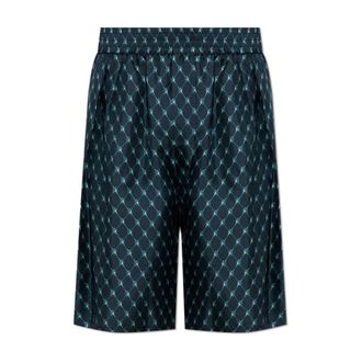 Balmain Homme, Shorts, Bleu, Taille: 2XL Shorts en soie