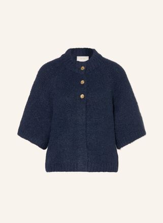 Neo Noir Neo Noir Strickjacke Benuta Mit 3/4-Arm blau