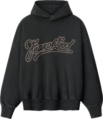 Fear of God Homme, Sweatshirts et sweats &agrave; capuche, Noir, Taille: L Classic Sweat &agrave; capuche