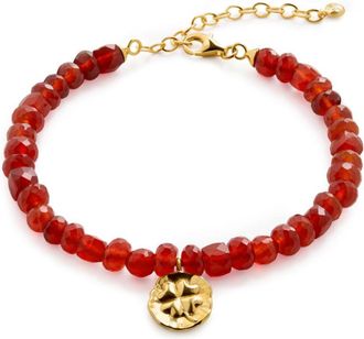 Monica Vinader bracelet Lucky - Or