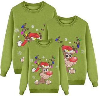 Generic Ensemble de pulls de No&euml;l pour la famille - Pulls de No&euml;l dr&ocirc;les pour femmes, hommes, enfants - Pulls de No&euml;l pour loisirs - Look assorti pour couples
