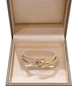 Bulgari Serpenti Viper Ring in 18k Rose Gold Size S